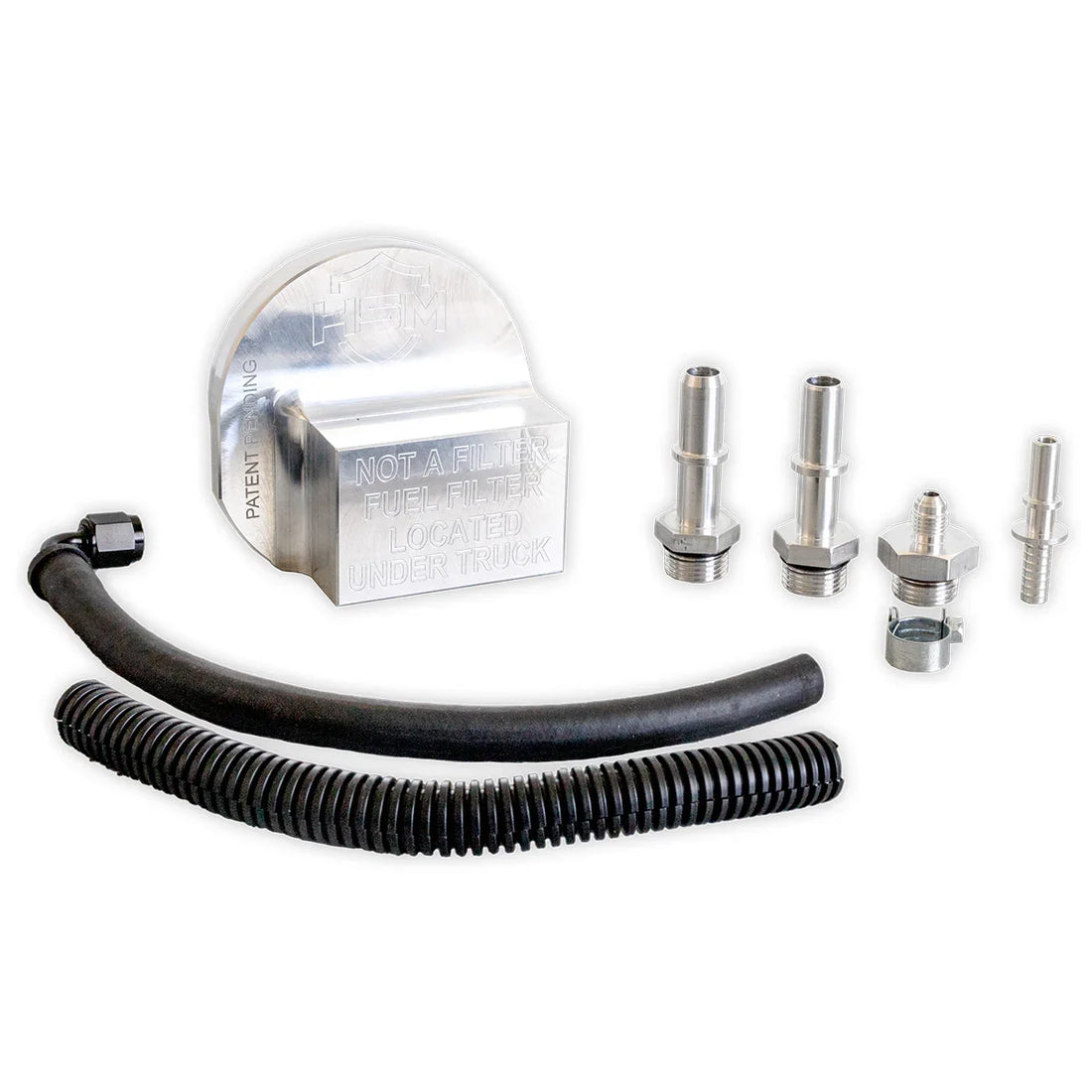 Ford 6.7L Upper Fuel Filter Bypass Kit (2017–2025) – For FASS & AirDog ...